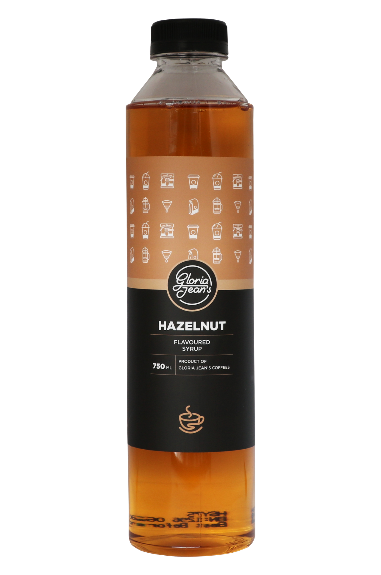 Gloria Jean's Syrup - Hazelnut 750ml Bottle – CCBS Coffee Co.